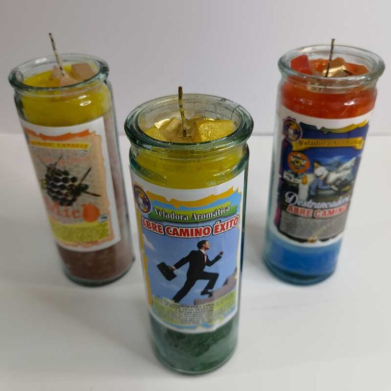 Kit 3 veladoras esotericas - Ancestral